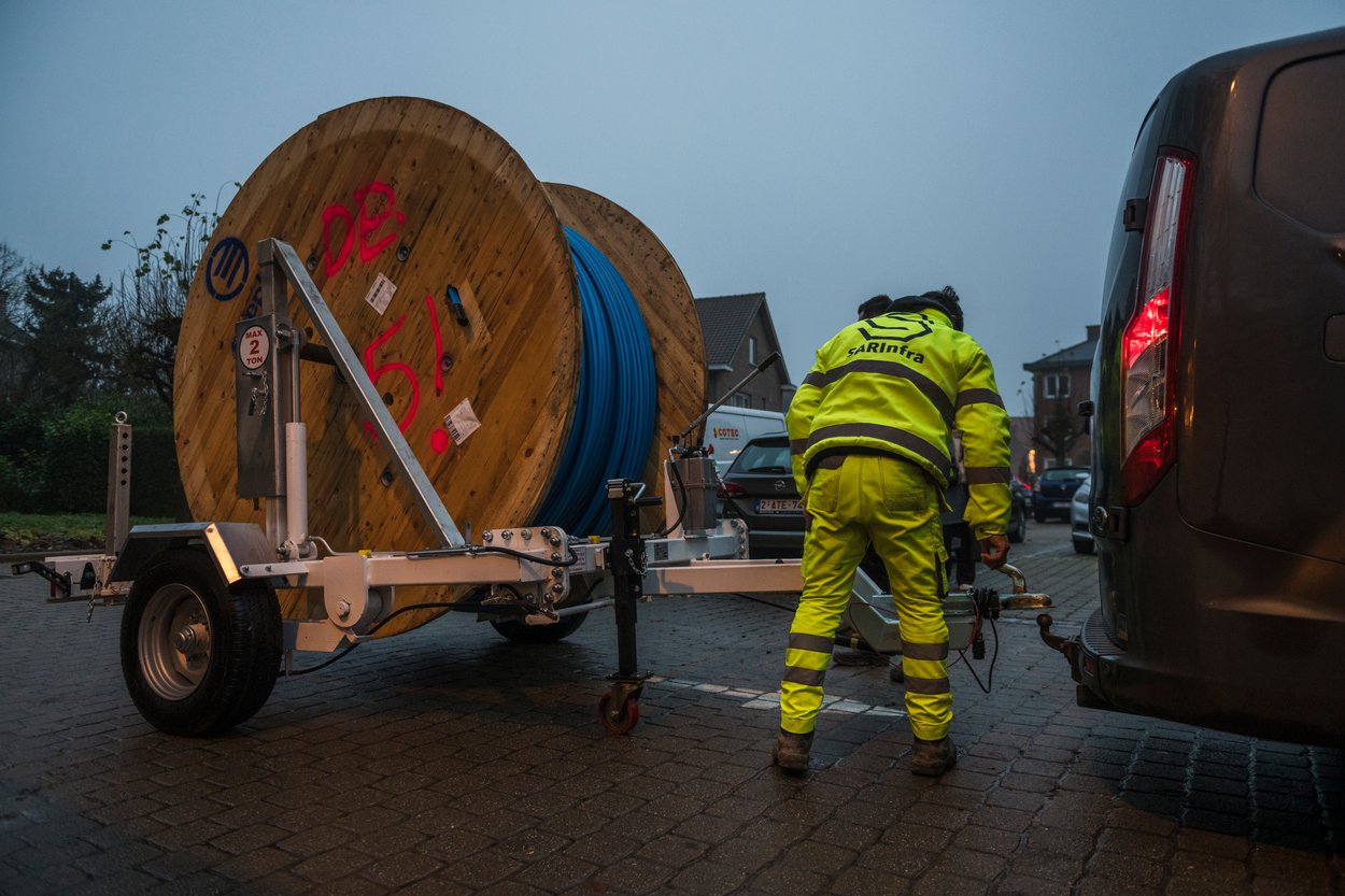 Eerste spadesteek in Grimbergen voor Fiberklaar: “We bouwen in synergie ...