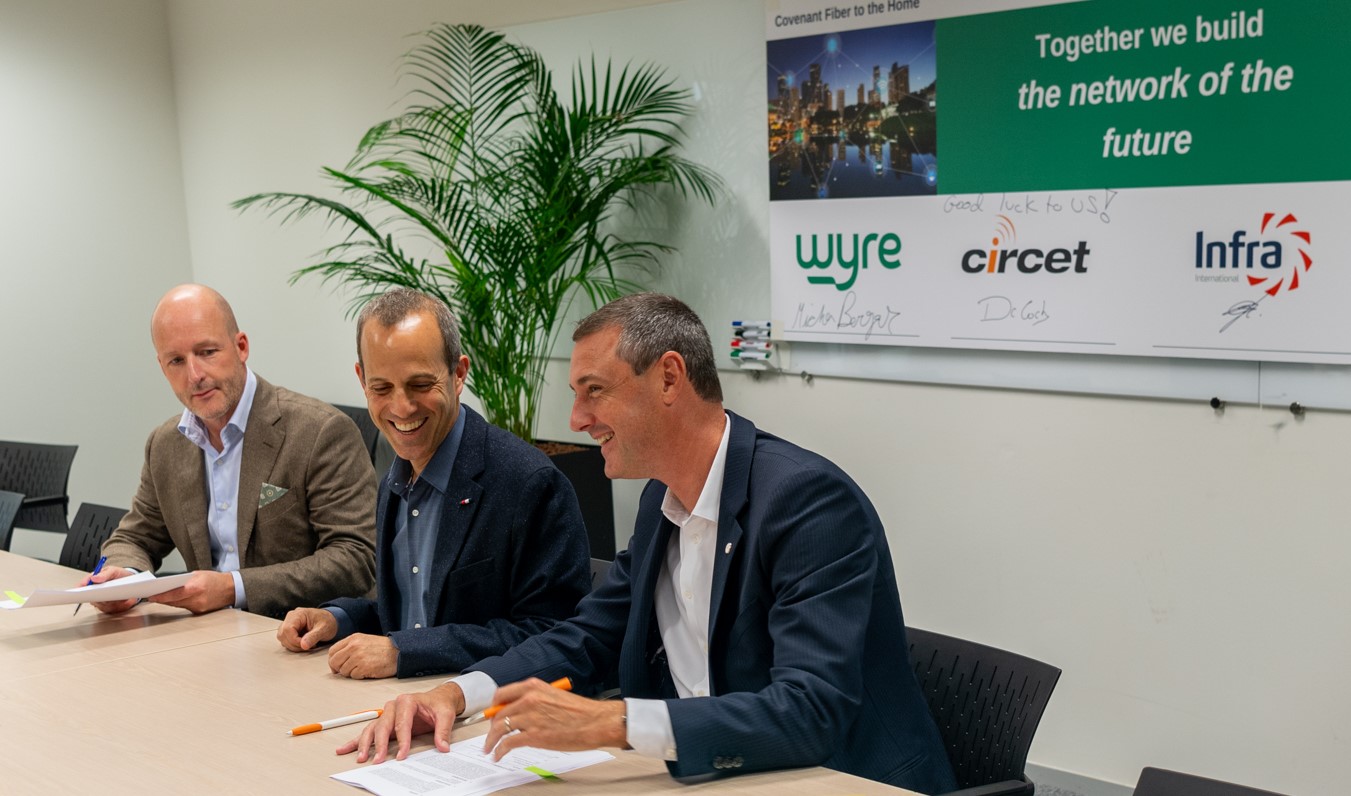 Wyre kiest Circet Infra Fiber als infrastructuurpartner